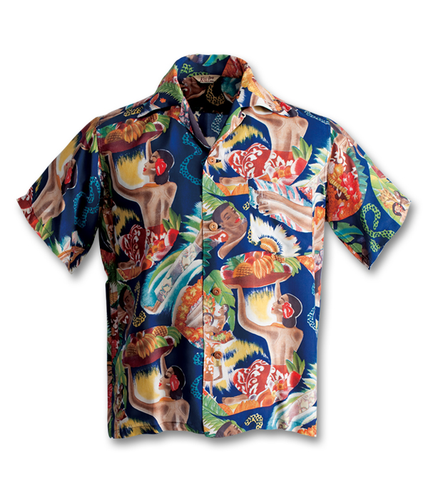 VINTAGE ALOHA SHIRT MUSEUM – “MATSON MENU by FRANK MACINTOSH” - ALOHA ...