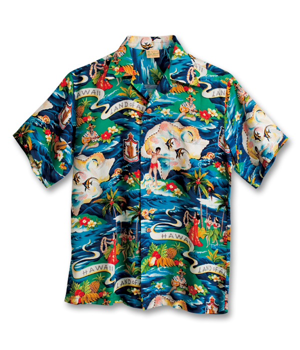 VINTAGE ALOHA SHIRT MUSEUM – “LAND OF ALOHA” - ALOHA SHIRT - ヴィンテージアロハシャツ