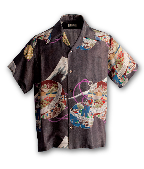VINTAGE ALOHA SHIRT BRANDS - "MUSA-SHIYA" - ALOHA SHIRT - ヴィンテージアロハシャツ
